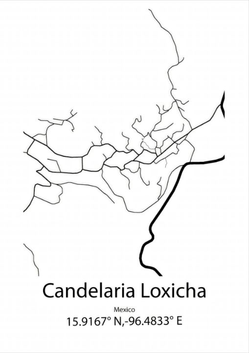 Candelaria, Cuba Map - Kaigozen - Drawings & Illustration, Places ...