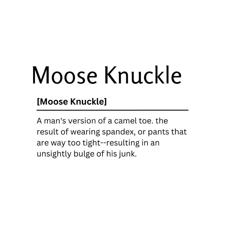 Moose Knuckle Dictionary Definition Kaigozen Digital Art AI