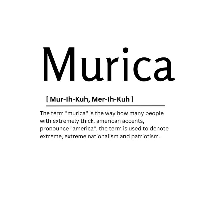 Murica Dictionary Definition - Kaigozen - Digital Art & AI, Humor ...