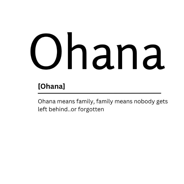 Ohana Dictionary Definition - Kaigozen - Digital Art & AI, Humor ...