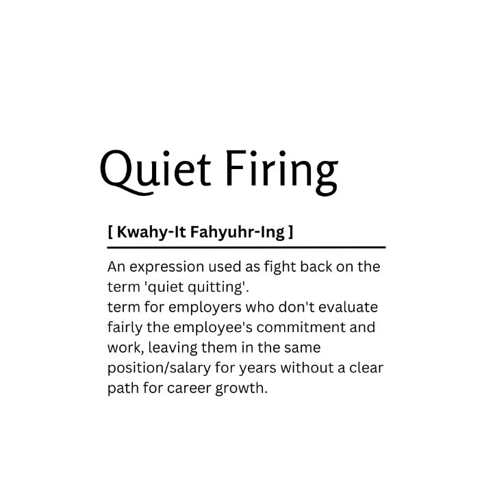 Quiet Firing Dictionary Definition Kaigozen Digital Art AI Humor Quiet Firing Dictionary Definition Kaigozen Digital Art AI Humor