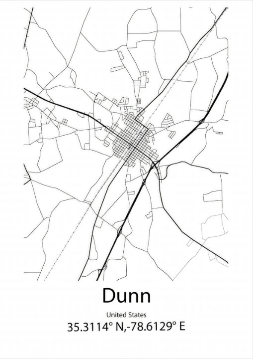 Dunn Loring, United States Map - Kaigozen - Drawings & Illustration ...