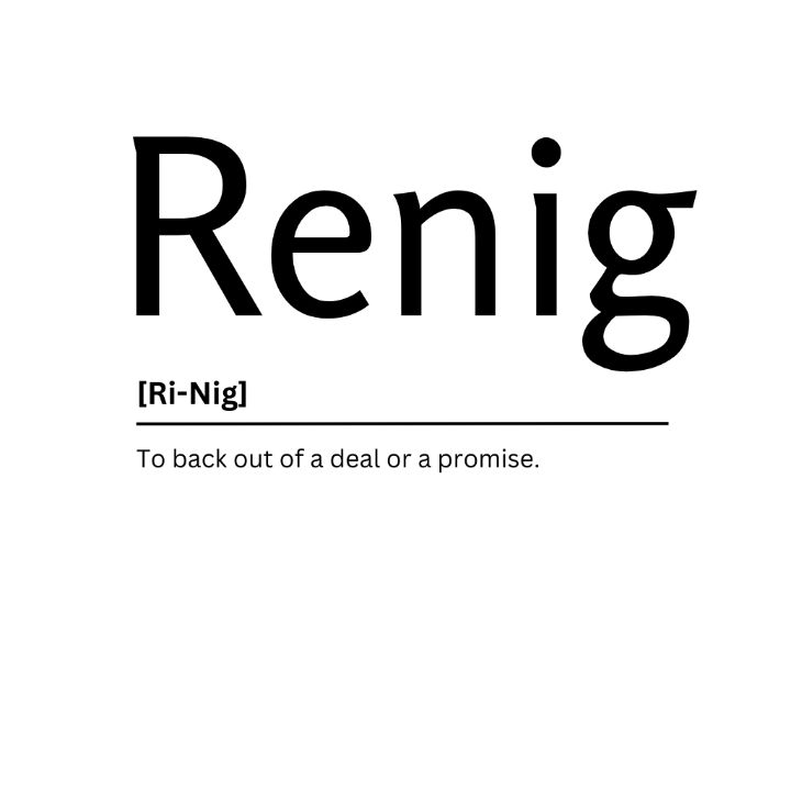 Renig Dictionary Definition - Kaigozen - Digital Art & AI, Humor ...