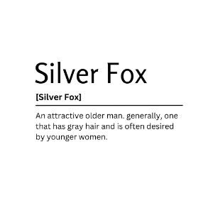 Silver Fox Dictionary Definition - Kaigozen - Digital Art, Humor ...