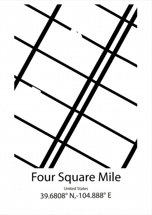 Four Square Mile, United States Map - Kaigozen - Drawings ...