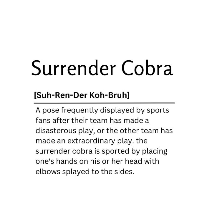 Surrender Cobra Dictionary Definiti - Kaigozen - Digital Art & AI ...