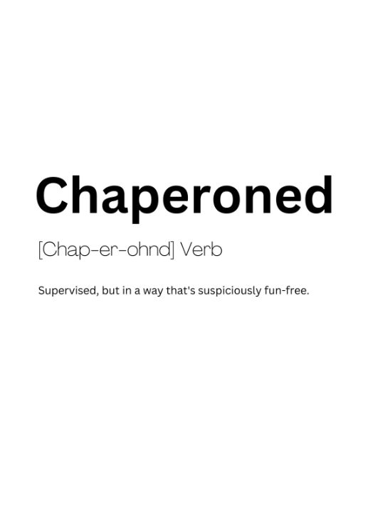 Chaperoned Dictionary Definition - Kaigozen - Digital Art & AI, Humor ...