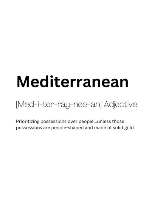 Mediterranean Dictionary Definition - Kaigozen - Digital Art & AI ...