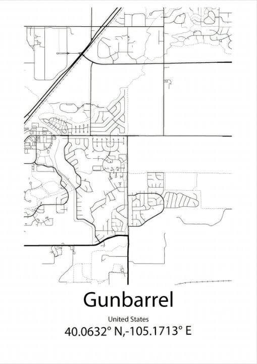 Gunbarrel, United States Map - Kaigozen - Drawings & Illustration ...