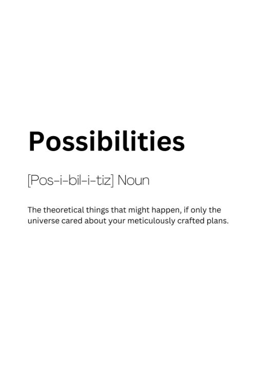 Possibilities Dictionary Definition - Kaigozen - Digital Art & AI ...