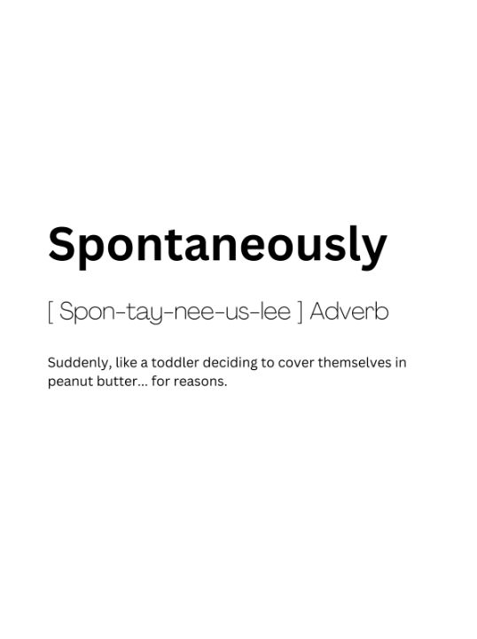 Spontaneously Dictionary Definition - Kaigozen - Digital Art & AI ...