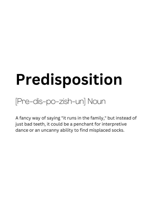 Predisposition Dictionary Definition - Kaigozen - Digital Art & AI ...