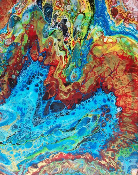 Passage of Thought - Tim Behan - Paintings & Prints, Abstract, Color ...