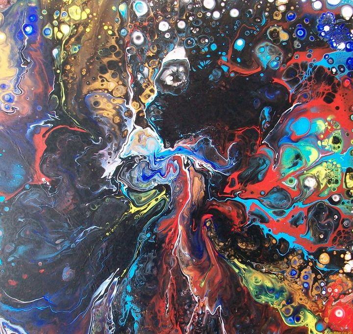 The Gaze - Tim Behan - Paintings & Prints, Abstract, Color - ArtPal