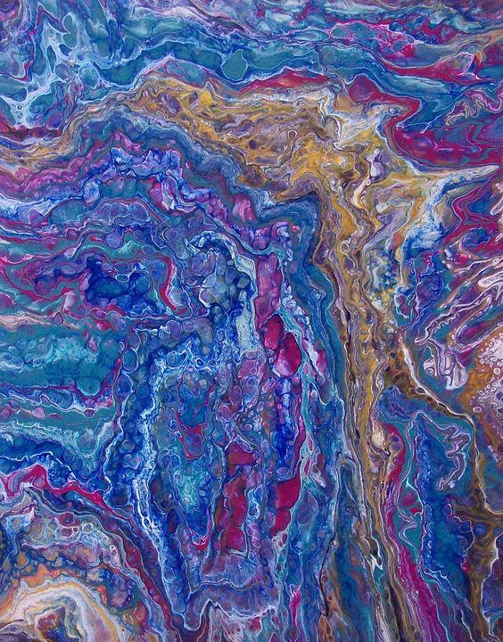 The Harlequin - Tim Behan - Paintings & Prints, Abstract, Color - ArtPal