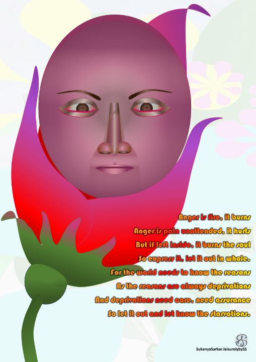 Face Srs-Cold Rage,Shrewd anger burn - SukanyaSarkar.leisurelybySS ...