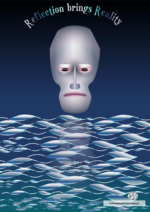Face Srs - Melancholic reflection - SukanyaSarkar.leisurelybySS ...