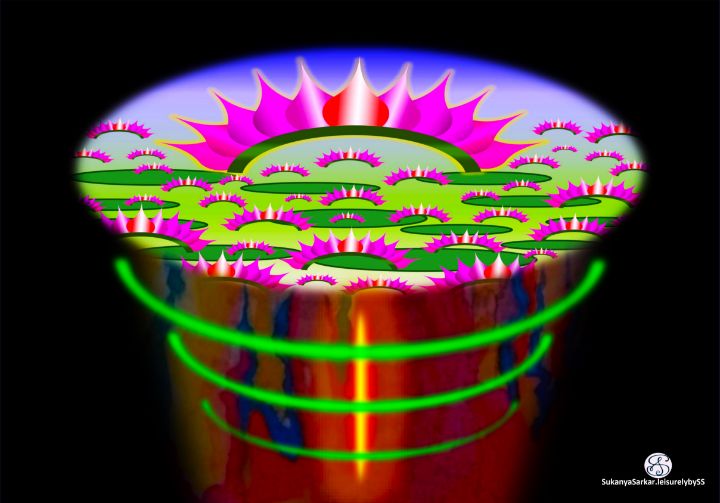 5 - elements abstract depiction - SukanyaSarkar.leisurelybySS - Digital ...