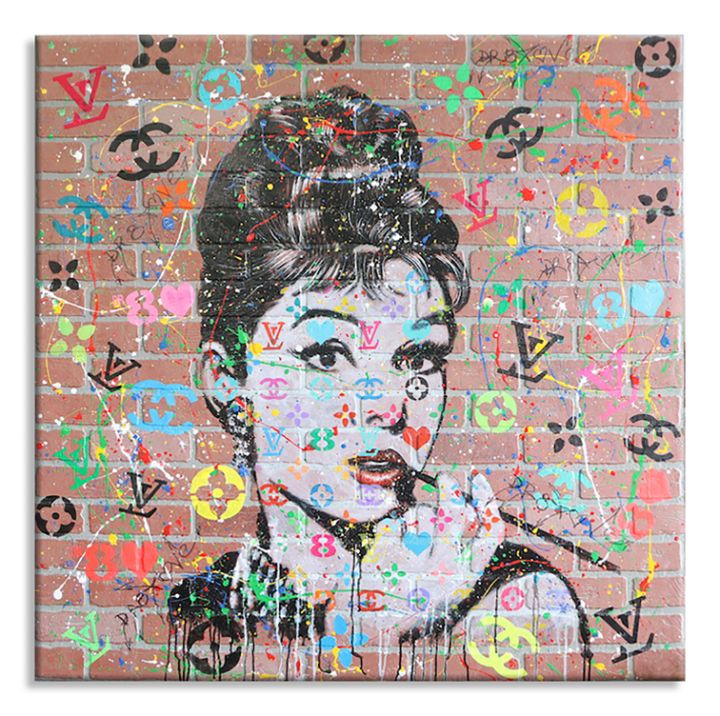 Audrey 8 Love - DR8 Love - Paintings & Prints, People & Figures ...