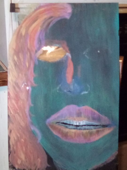 Face of stress - Beautiful Crazy - Paintings & Prints, People & Figures ...