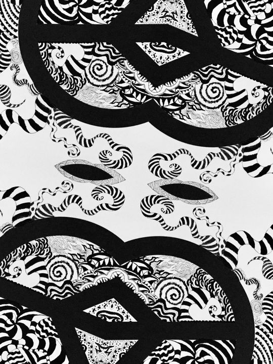 I Am Not Real - The Unidentified - Drawings & Illustration, Abstract ...