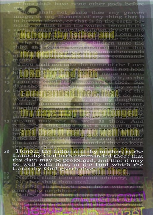 The Fifth Commandment - Colin Bentham - Digital Art, Religion ...