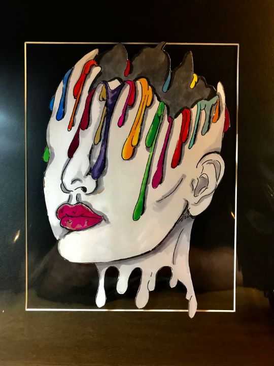 overflowing emotions - Vogtvisions - Drawings & Illustration, Abstract ...