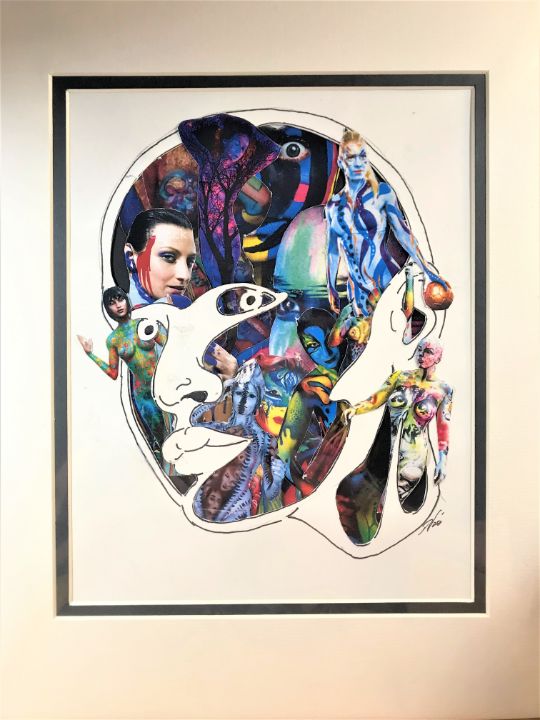 mind full of women - Vogtvisions - Crafts & Other Art, Collages - ArtPal