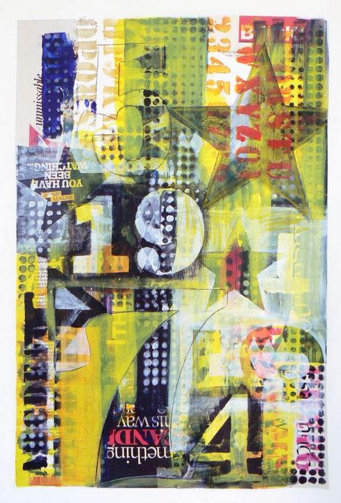 Surface #2 - Angeline - Paintings & Prints, Abstract, Other Abstract ...