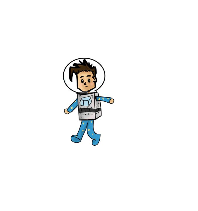 Space Kid - Digital Art - Digital Art & AI, People & Figures, Animation ...