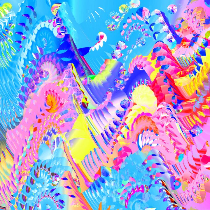 DREAMWAVE - TED PACKMAN - Digital Art & AI, Abstract, Color - ArtPal