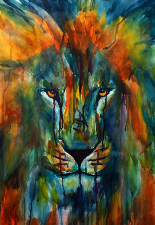 "Inner Force" (Chris) - By Mris - Paintings & Prints, Animals, Birds ...