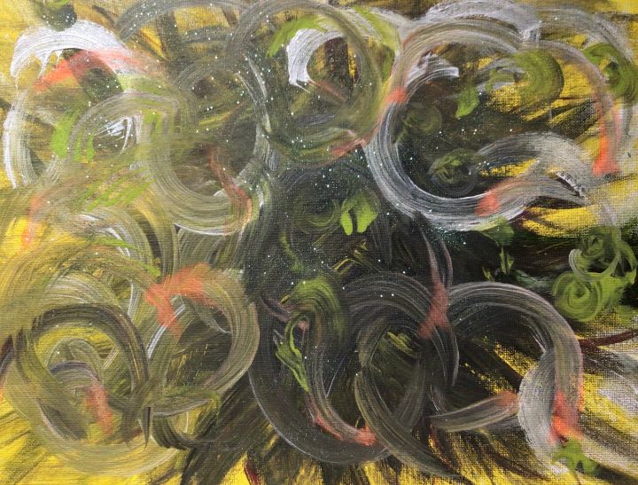 Circles galore - Lynn Cannon - Paintings & Prints, Abstract, Color - ArtPal