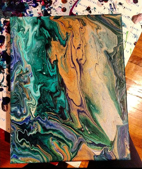 Green with Envy - ArtForEpilepsy - Paintings & Prints, Abstract, Other ...