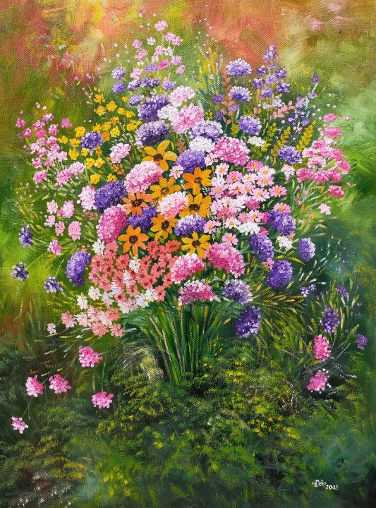 Spring - Oil Paintings For Sale - Paintings & Prints, Flowers, Plants ...