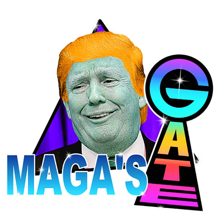 MAGA_S GATE Heaven_s Gate Trump Cul - NovaStore - Digital Art & AI ...
