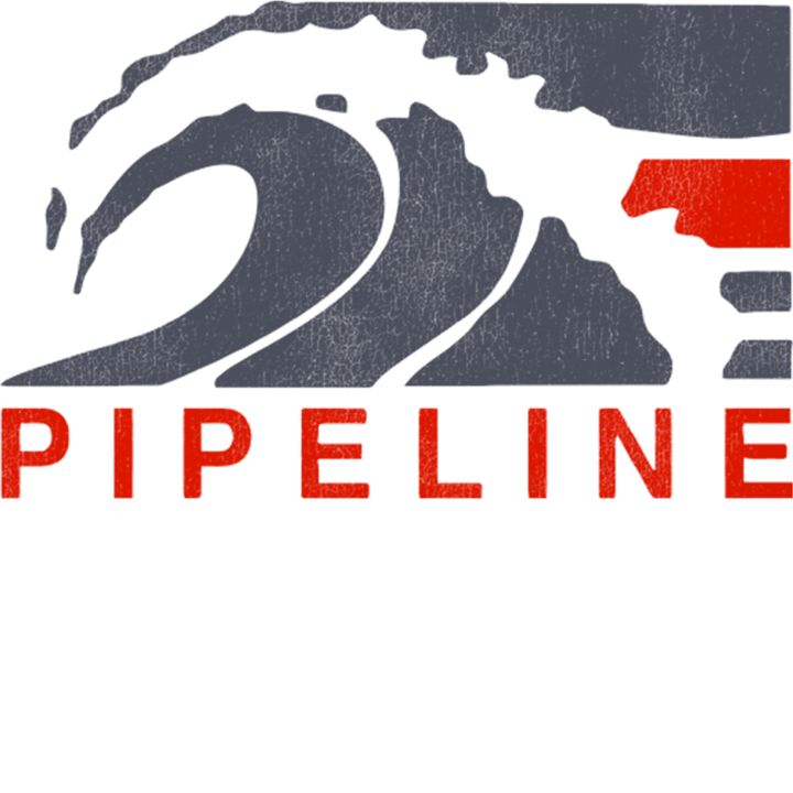 Pipeline Retro Surfing Wave - NovaStore - Digital Art & AI, Humor ...