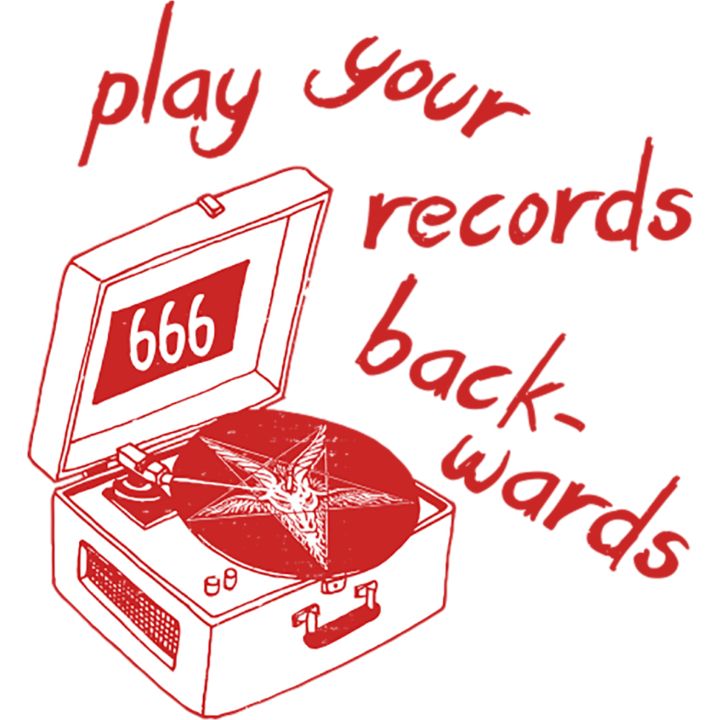 Play Your Records Backwards Blood Re - NovaStore - Digital Art & AI ...