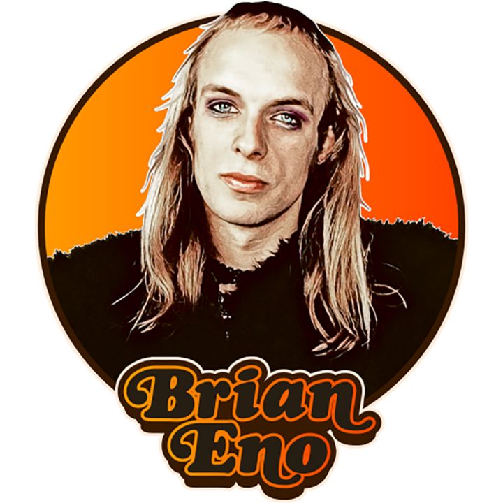 Retro Brian Eno Tribute - NovaStore - Digital Art & AI, Humor & Satire ...