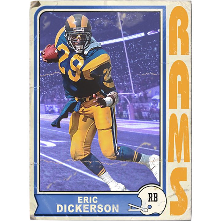 Retro Eric Football Trading Card - NovaStore - Digital Art & AI, Humor ...