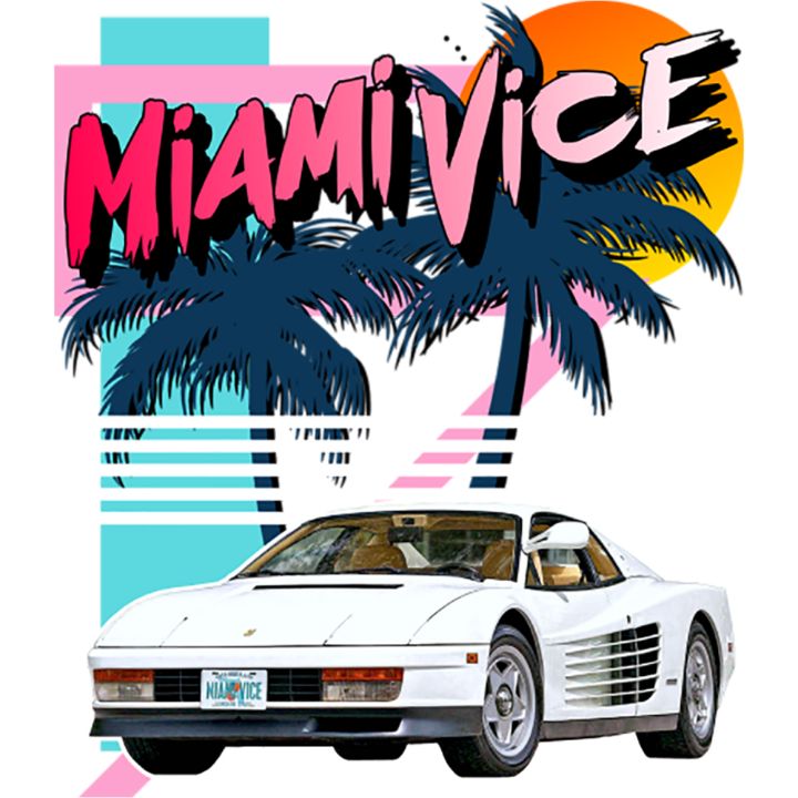 Retro Miami Vice 80s Tribute - NovaStore - Digital Art & AI, Humor ...