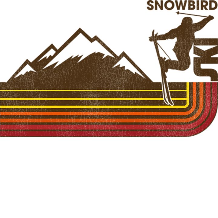 Retro Snowbird 70s80s Style Skiing S - NovaStore - Digital Art & AI ...