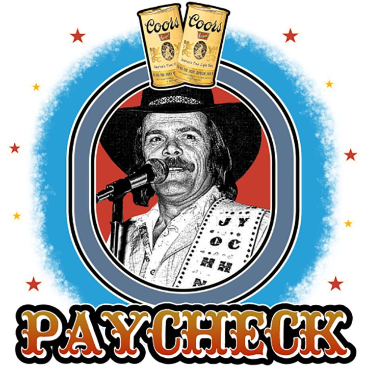 Retro Tour Style Johnny Paycheck - NovaStore - Digital Art & AI, Humor ...