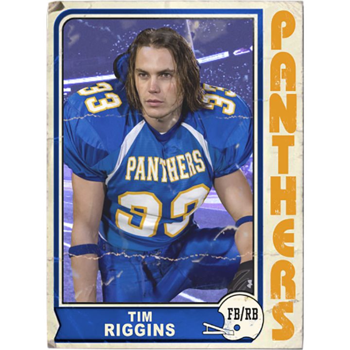 Tim Riggins Vintage Friday Night Lig - NovaStore - Digital Art & AI ...