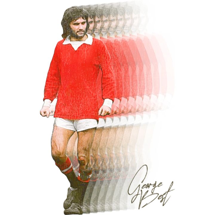 George Best Retro Fade - NovaStore - Digital Art & AI, Humor & Satire ...