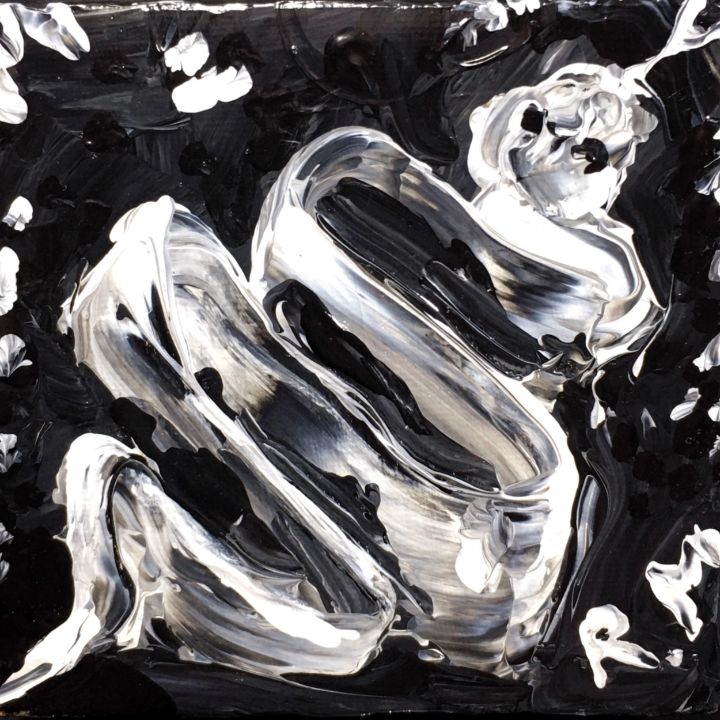 "Abstract Snake" - Radco Art - Paintings & Prints, Animals, Birds ...