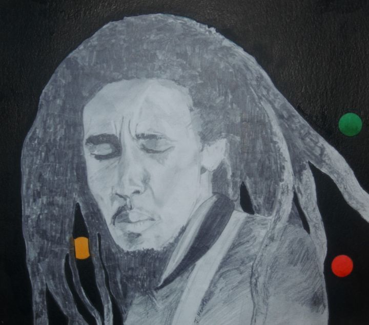 King of Reggae - Julian Heath - Drawings & Illustration, People ...