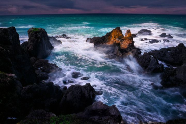 Sea Mist Sea Spray After Sundown - Frank Wilson - Photography ...