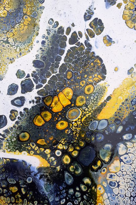 Greenland Glacier - Jacob Green - Paintings & Prints, Abstract ...