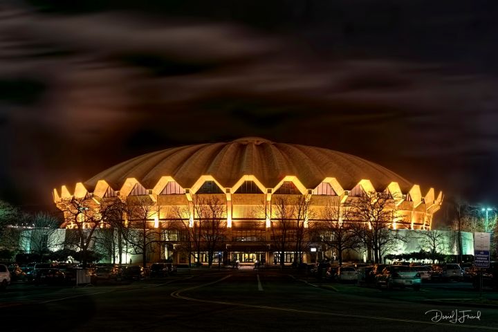 WVU Coliseum is a 14,000-seat arena - DLF Photo - Photography ...